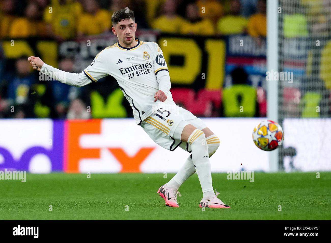 Fede Valverde of Real Madrid during the UEFA Champions League Final ...