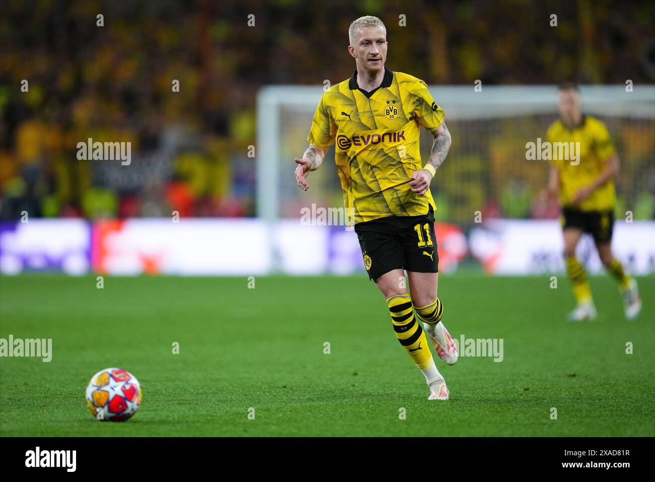 London, UK. 01st June, 2024. Marco Reus of Borussia Dortmund during the ...