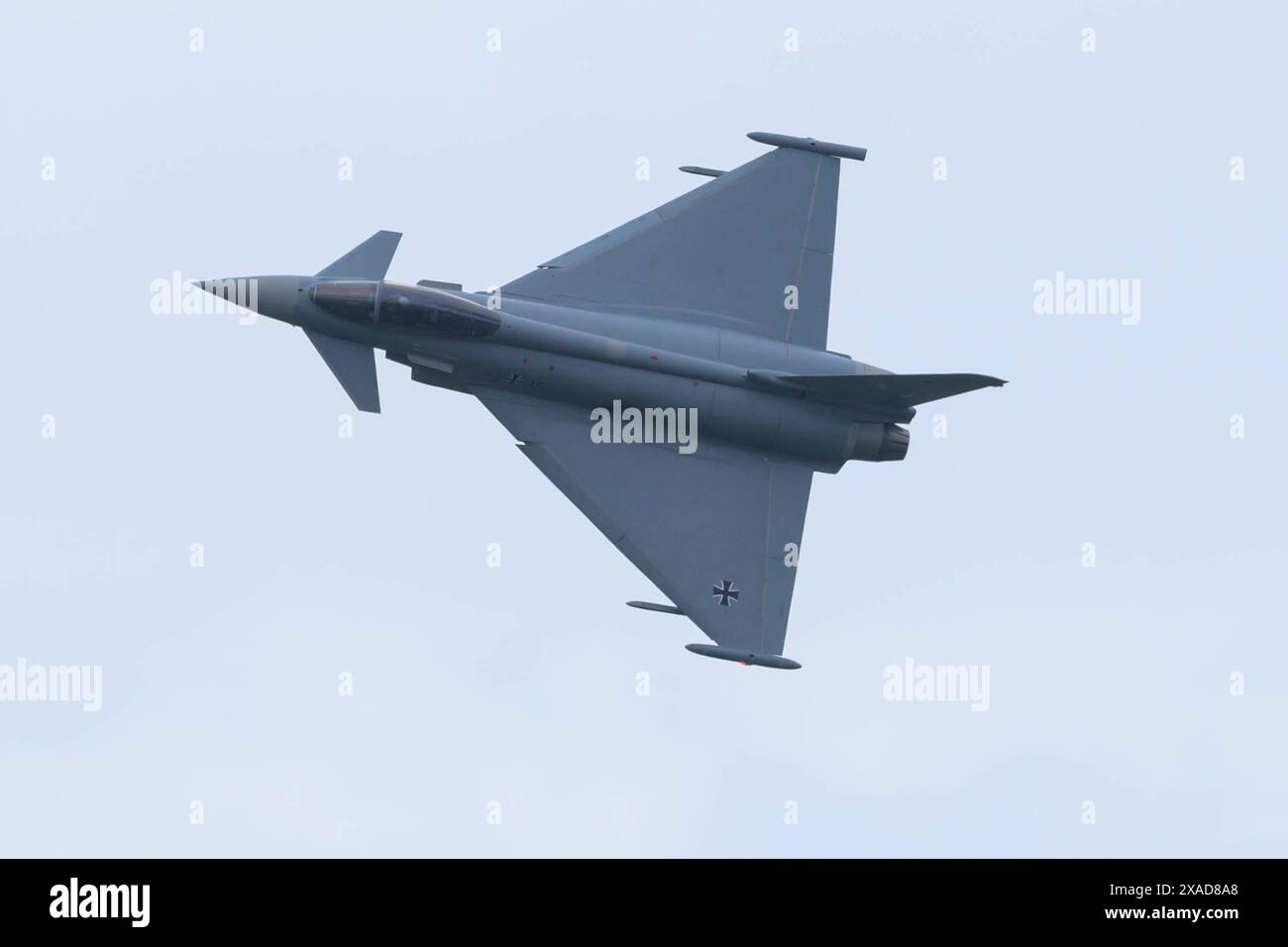 Eurofighter Typhoon, zweistrahliges Mehrzweckkampfflugzeug in Canard ...