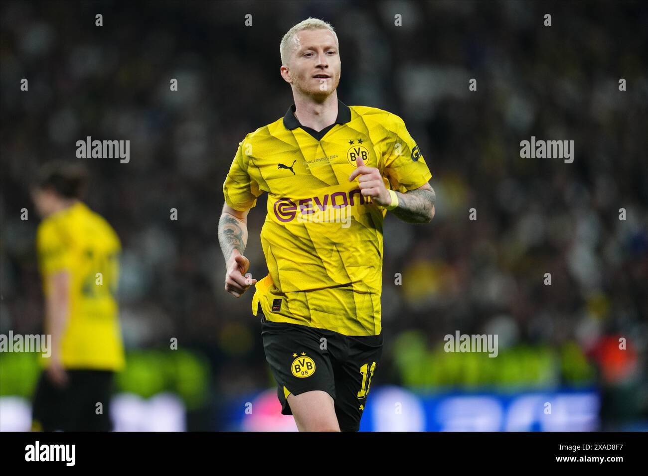 London, UK. 01st June, 2024. Marco Reus of Borussia Dortmund during the ...