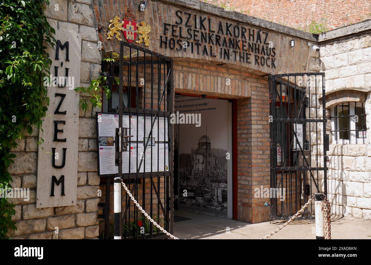 Hospital in the rock nuclear bunker museum hi-res stock photography and ...