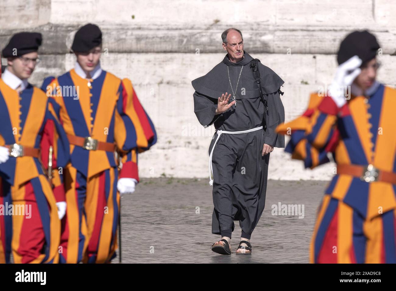 Vatican City, Vatican, 5 June 2024. Cardinal François-Xavier Bustillo ...