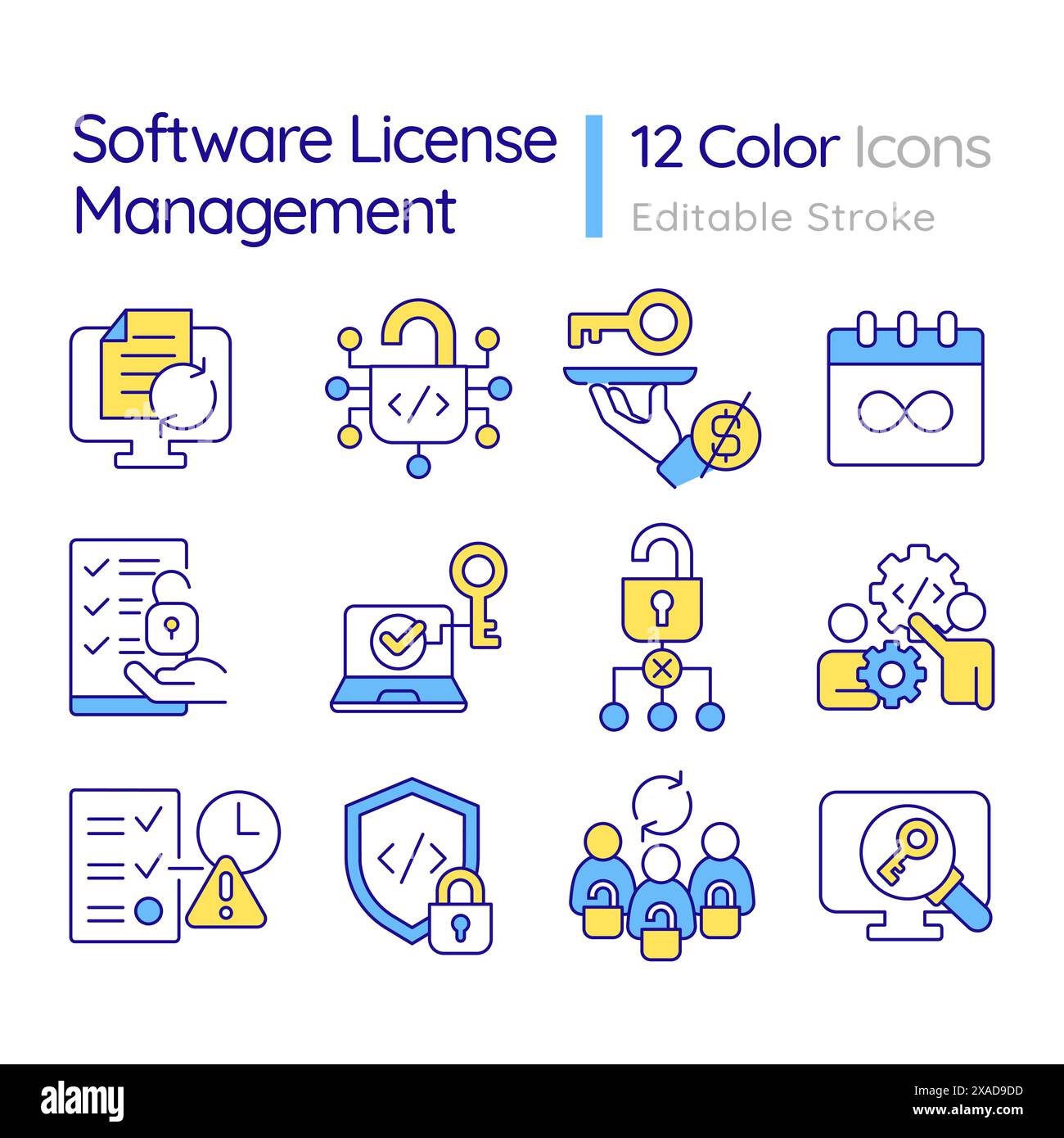 Software distribution image Stock Vector Images - Alamy