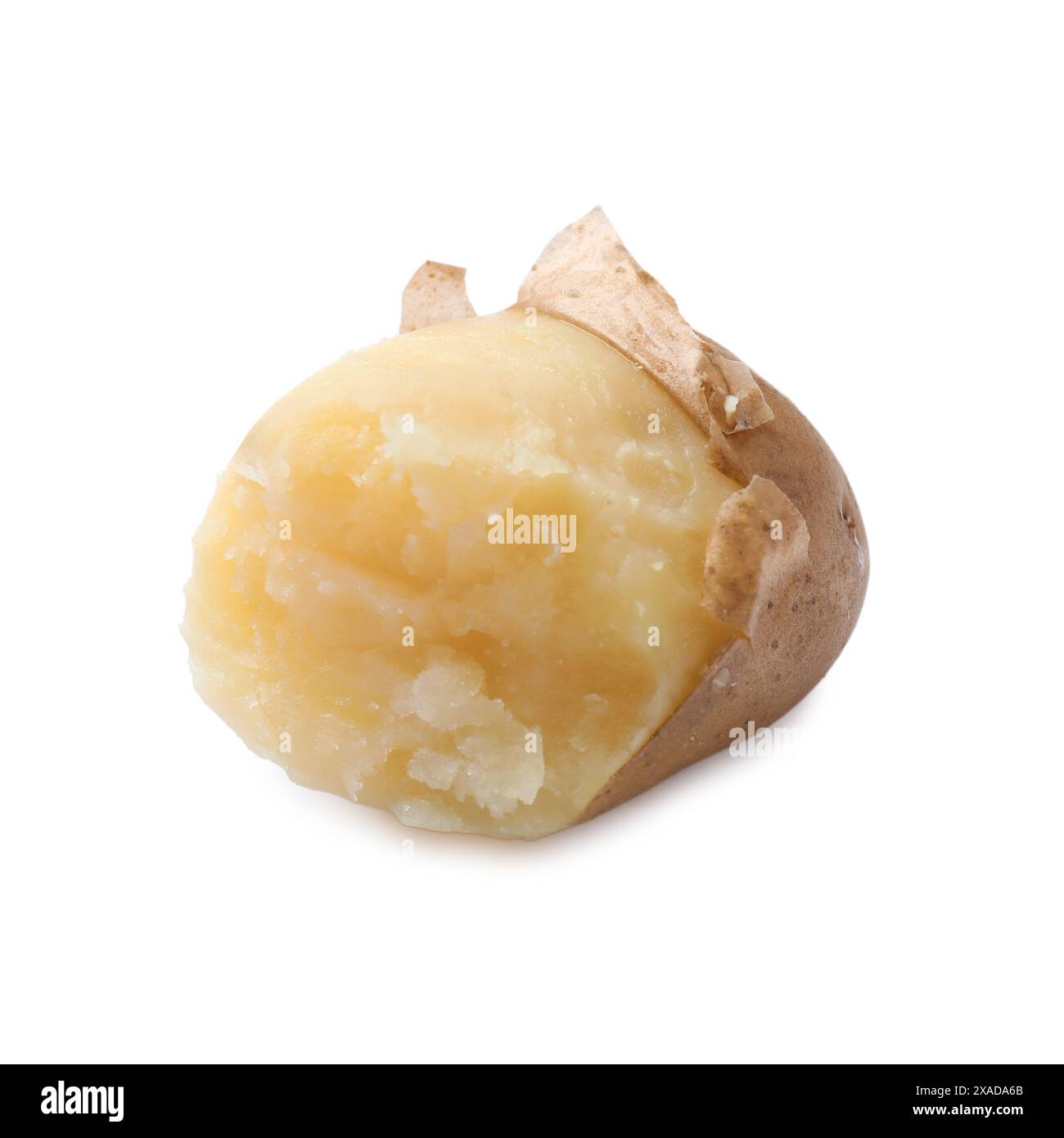 Tasty young boiled potato isolated on white Stock Photo - Alamy