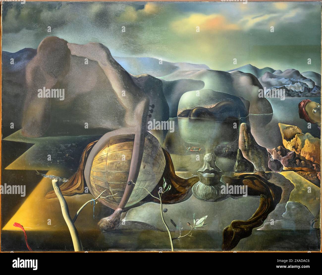 Salvador Dali, (1904-1989) The endless enigma. 1938. Oil on Canvas ...