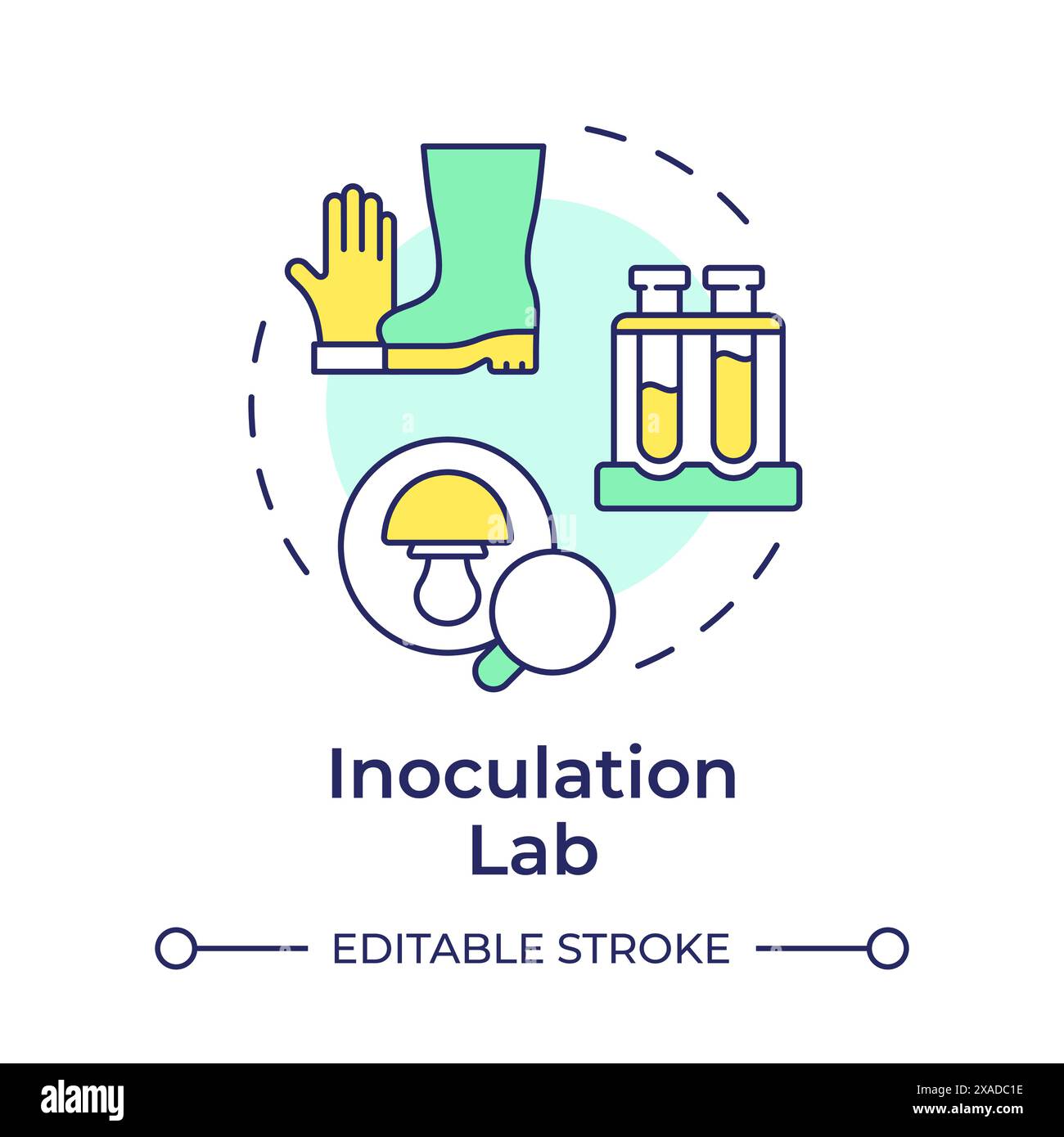 Inoculation technique Stock Vector Images - Alamy