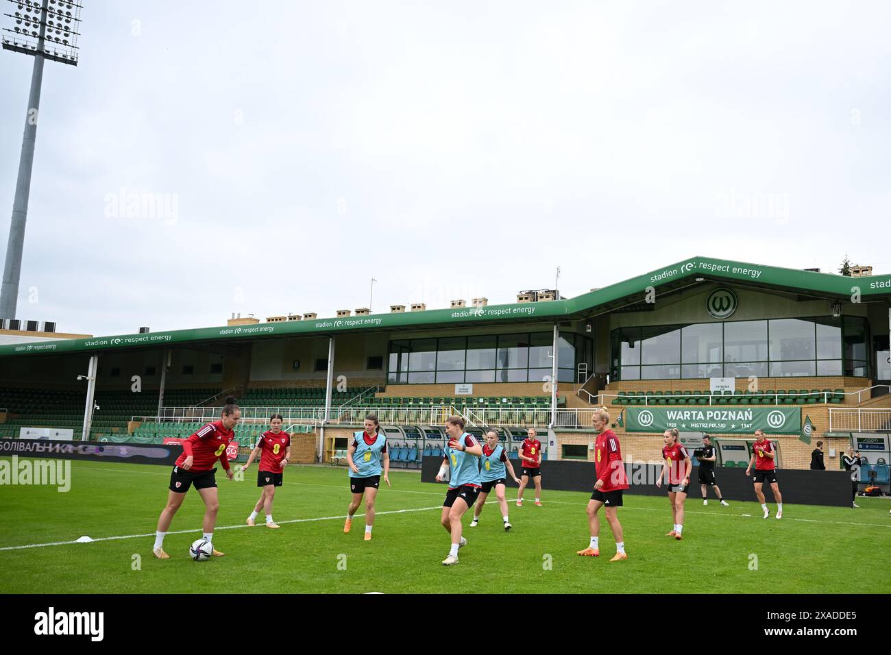 POZNAN, POLAND - 03 JUNE 2024: Wales' Georgia Walters during a training ...