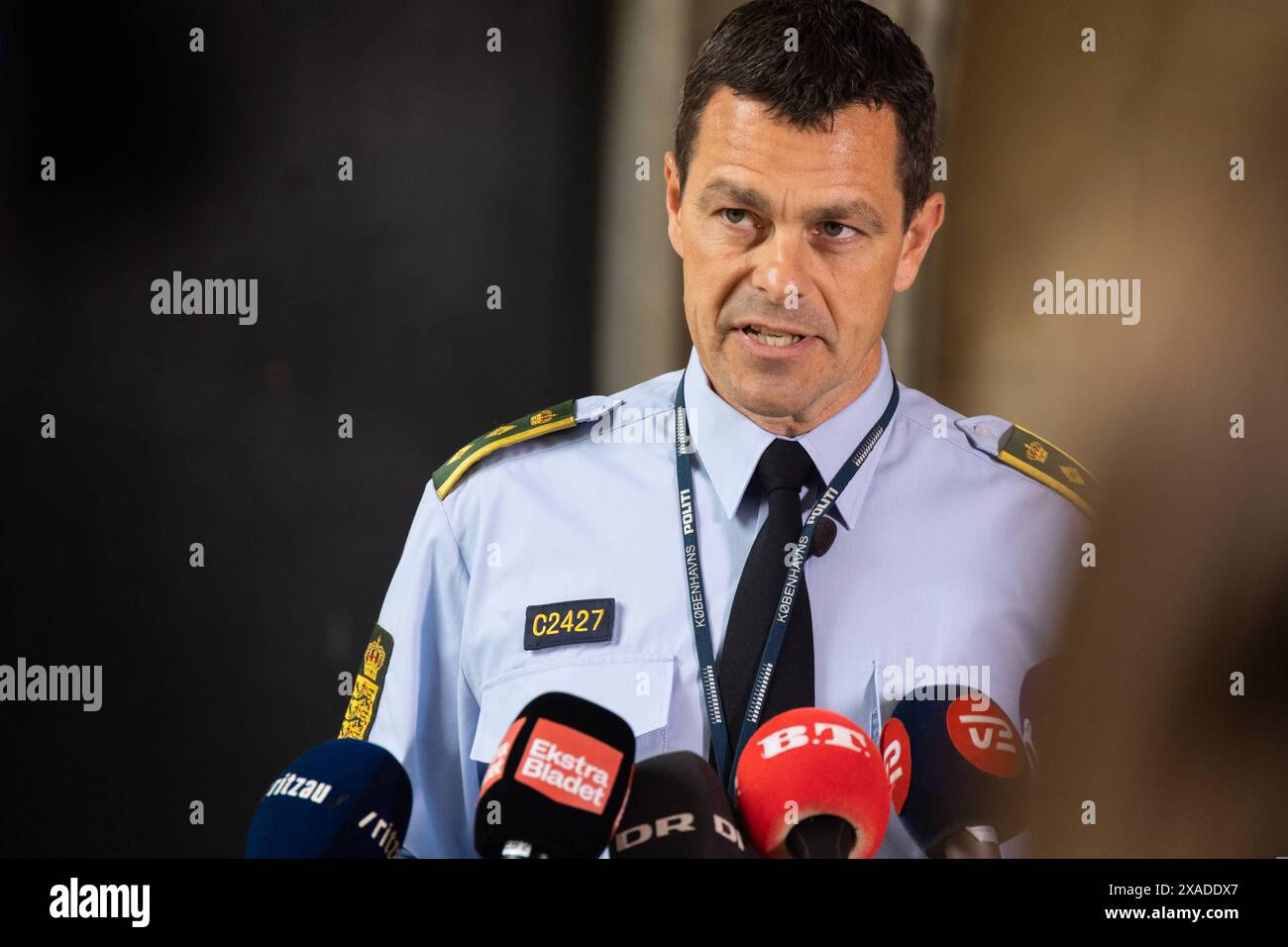 Deputy Police Inspector Brian Belling at the Police Headquarters in ...
