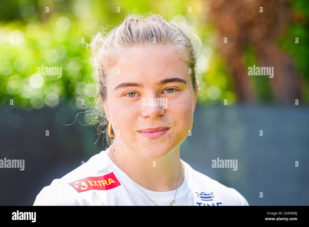 Rome, Italy 20240606. Henriette Jaeger during a press meeting with ...