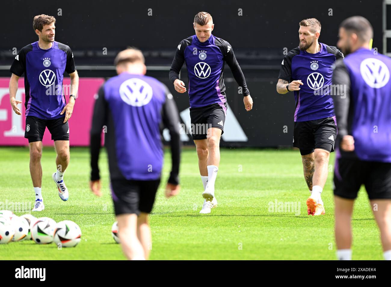 06 June 2024, Bavaria, Herzogenaurach: Soccer: National team, training ...