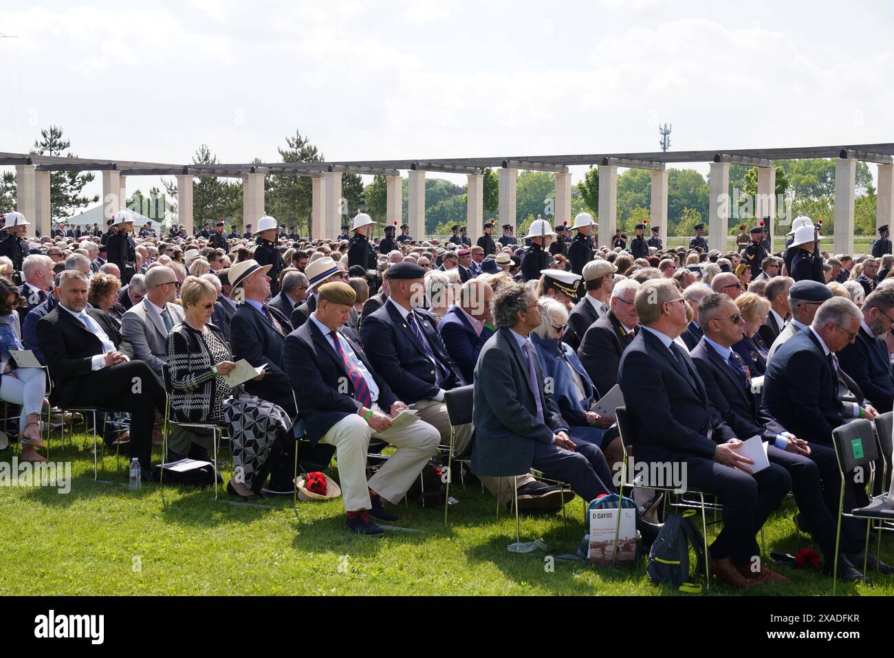 Members of the audience during the UK national commemorative event for ...