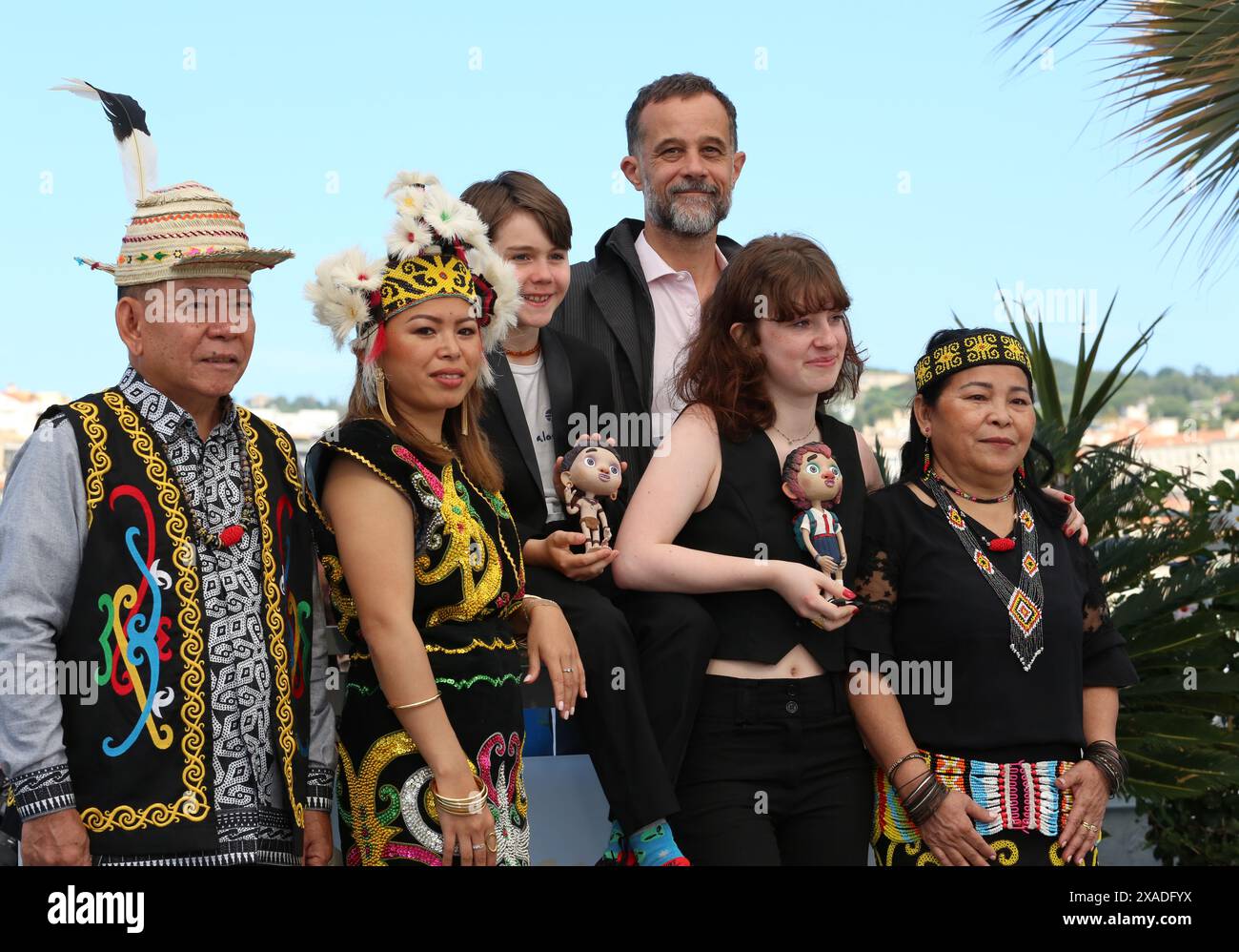 Cannes, France. 19th May, 2024. Komeok Joe, Sailyvia Paysan, Martin ...