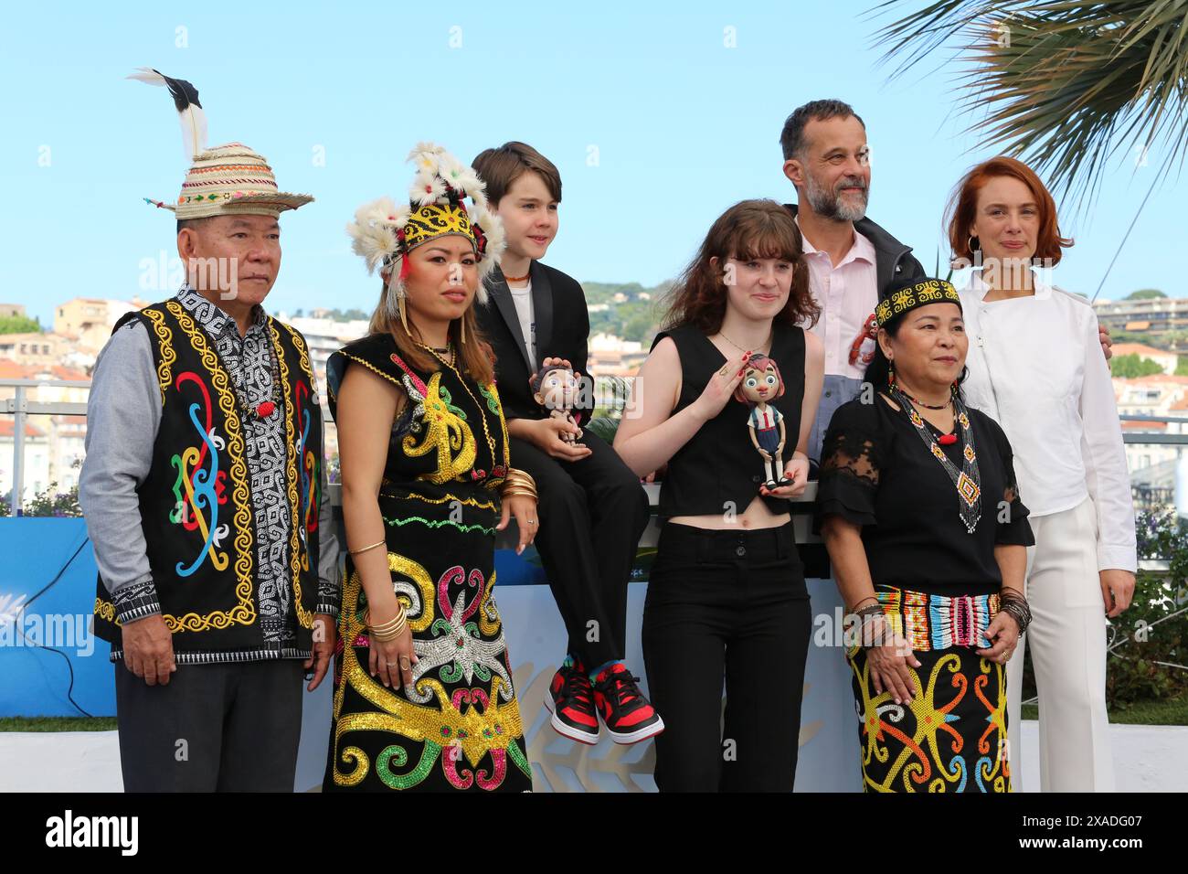 Cannes, France. 19th May, 2024. Komeok Joe, Sailyvia Paysan, Martin ...