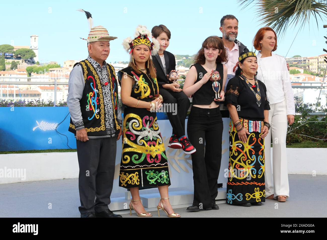 Cannes, France. 19th May, 2024. Komeok Joe, Sailyvia Paysan, Martin ...