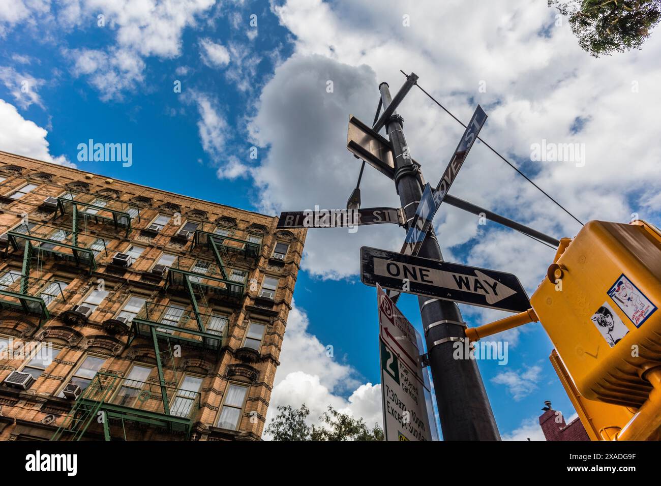 Red fire escape stair stairs hi-res stock photography and images - Alamy