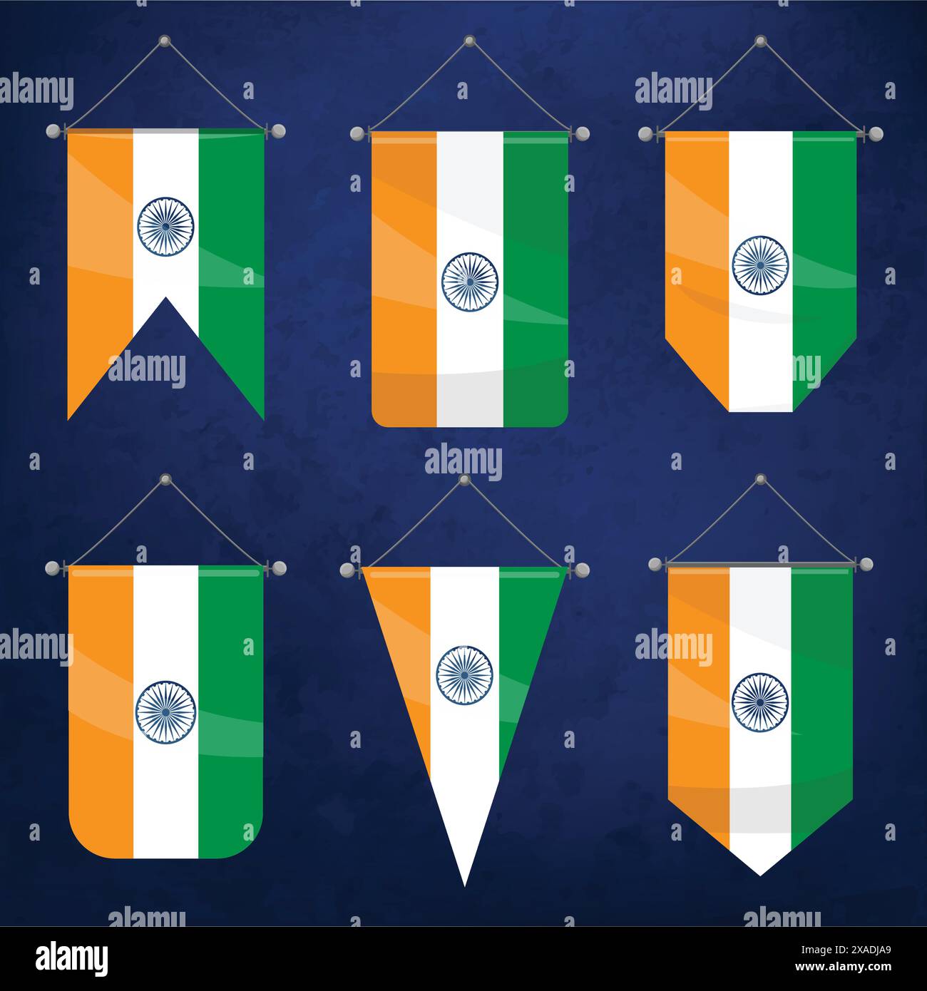 Indian flag different shapes hi-res stock photography and images - Alamy