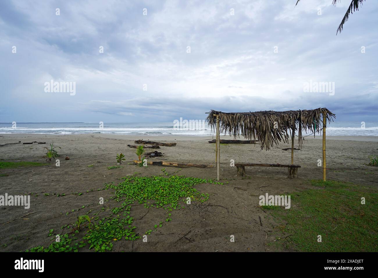 Pantai Mandiri Beach, Krui, Lampung, Sumatera, Indonesia Stock Photo ...