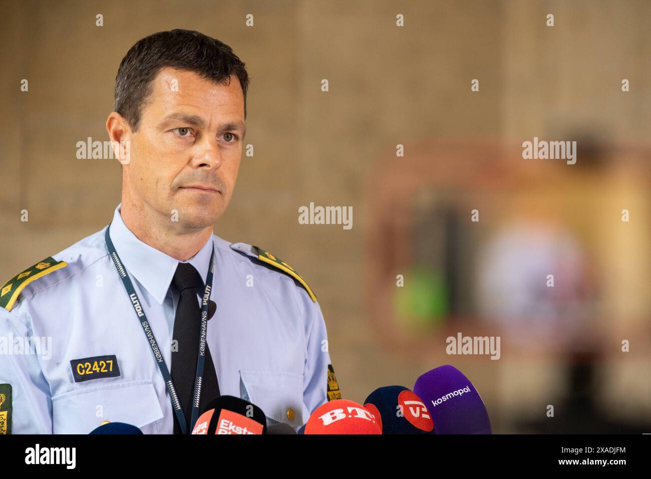 Deputy Police Inspector Brian Belling at the Police Headquarters in ...