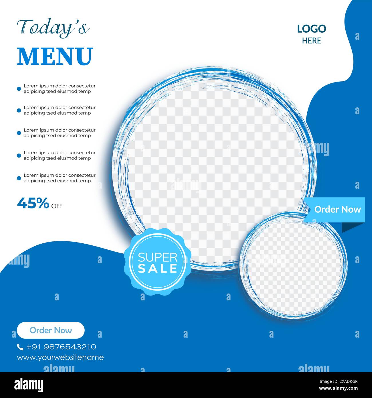 Promotional template hi-res stock photography and images - Alamy
