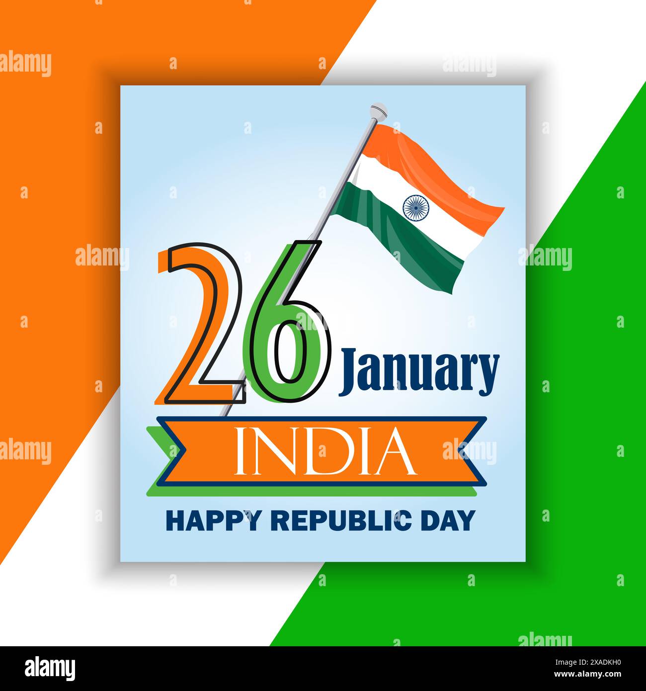 Indian peace flag Cut Out Stock Images & Pictures - Alamy
