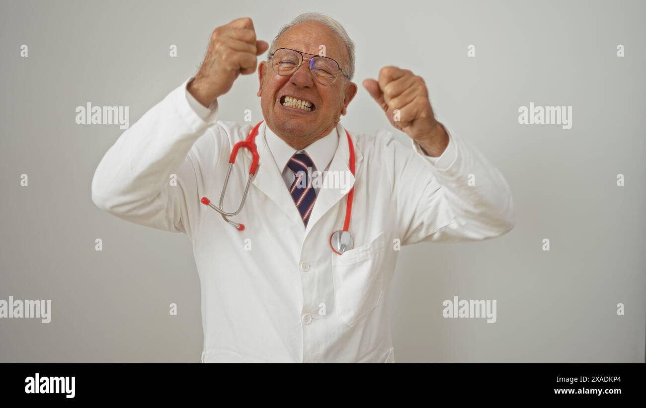 Agitated elderly patient hi-res stock photography and images - Alamy