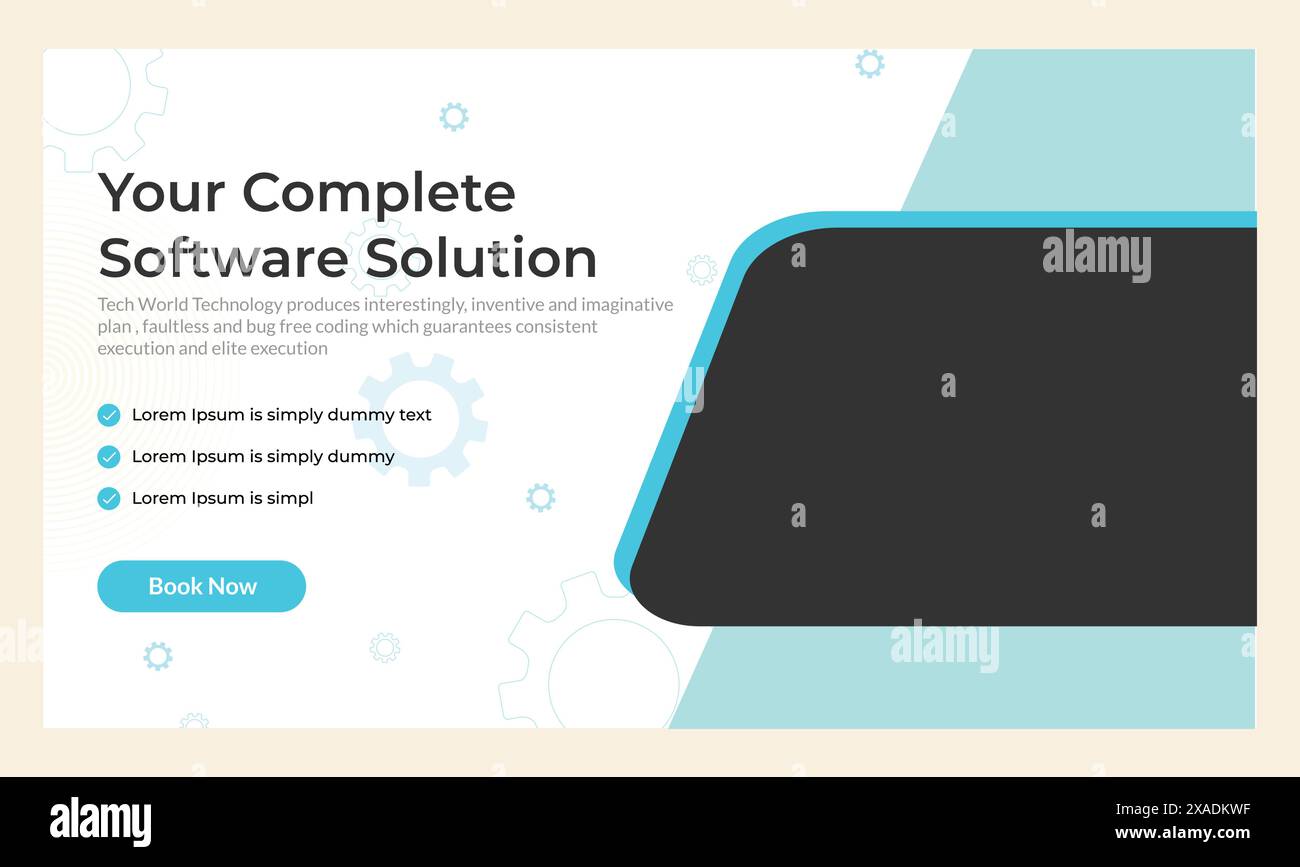 Web template Stock Vector Images - Alamy