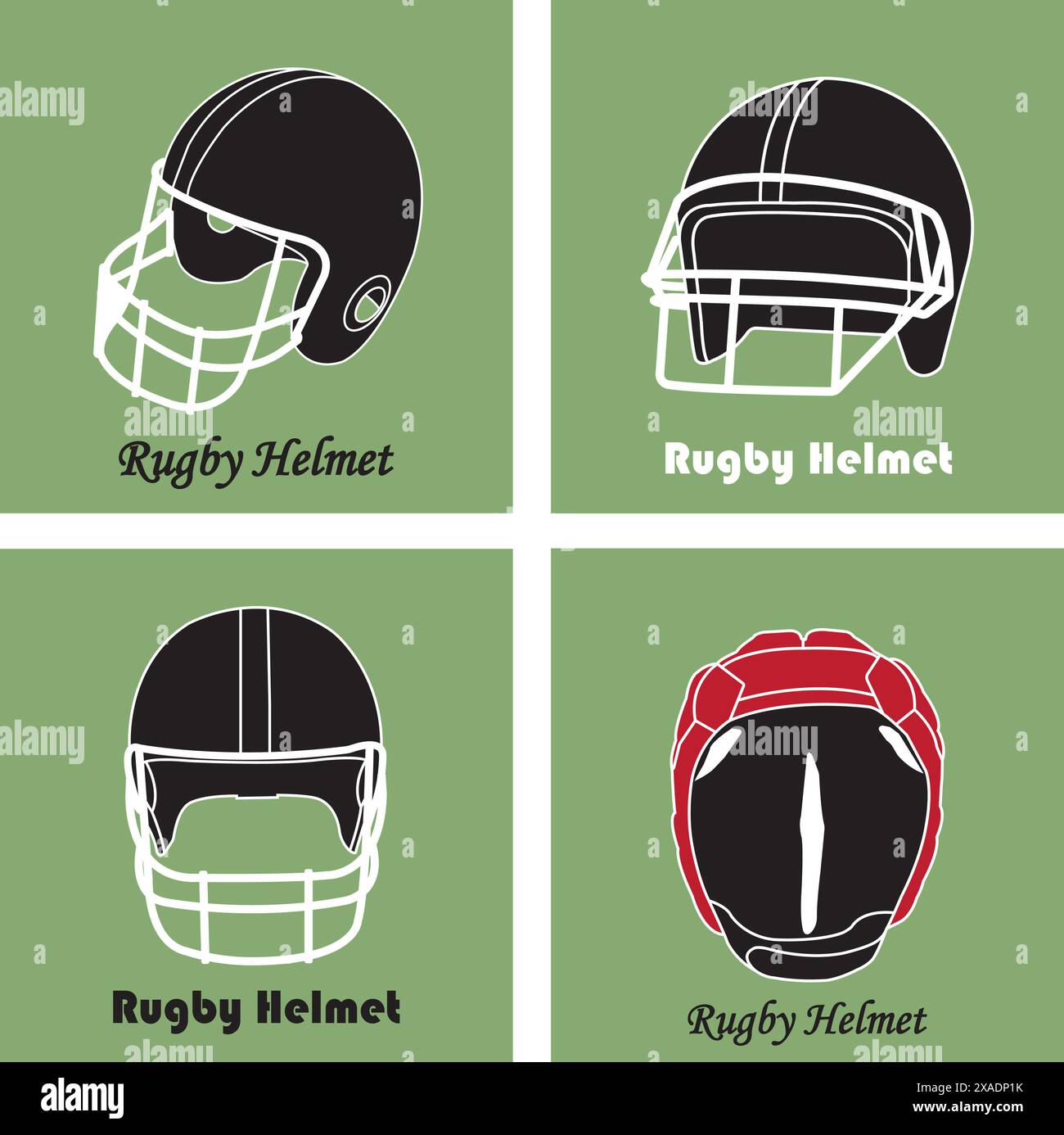 Rugby helmet vector illustration symbol design Stock Vector Image & Art ...