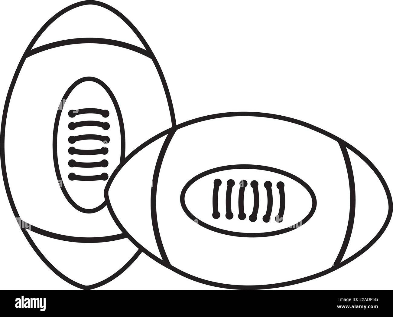 Rugby ball icon vector illustration design template Stock Vector Image ...