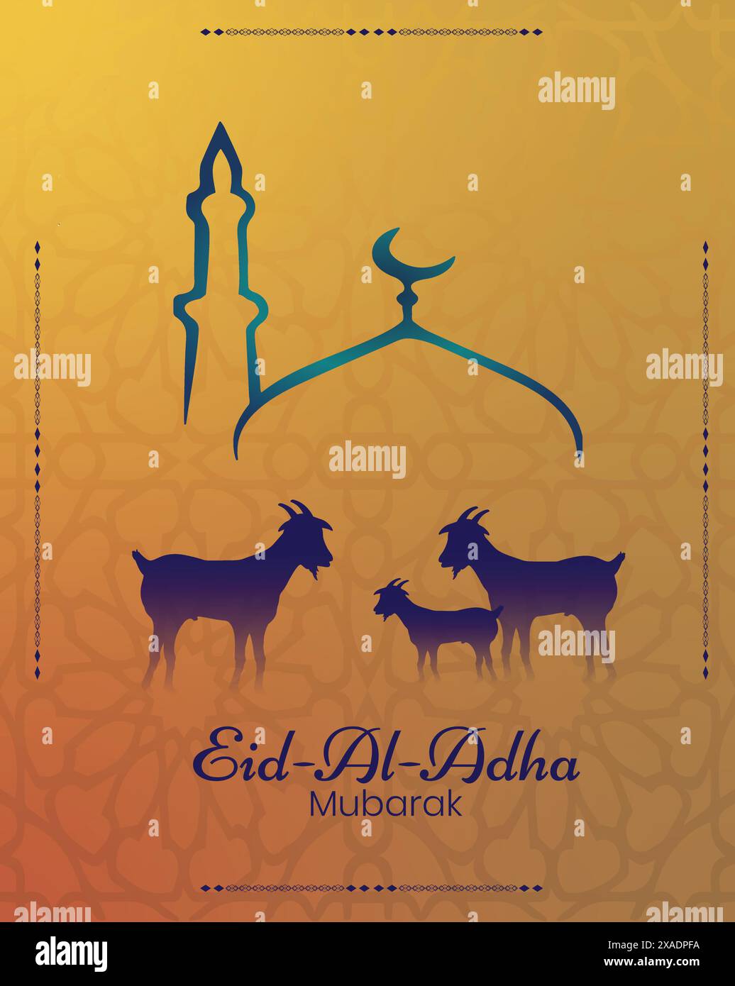 Eid al adha vector vectors hi-res stock photography and images - Alamy