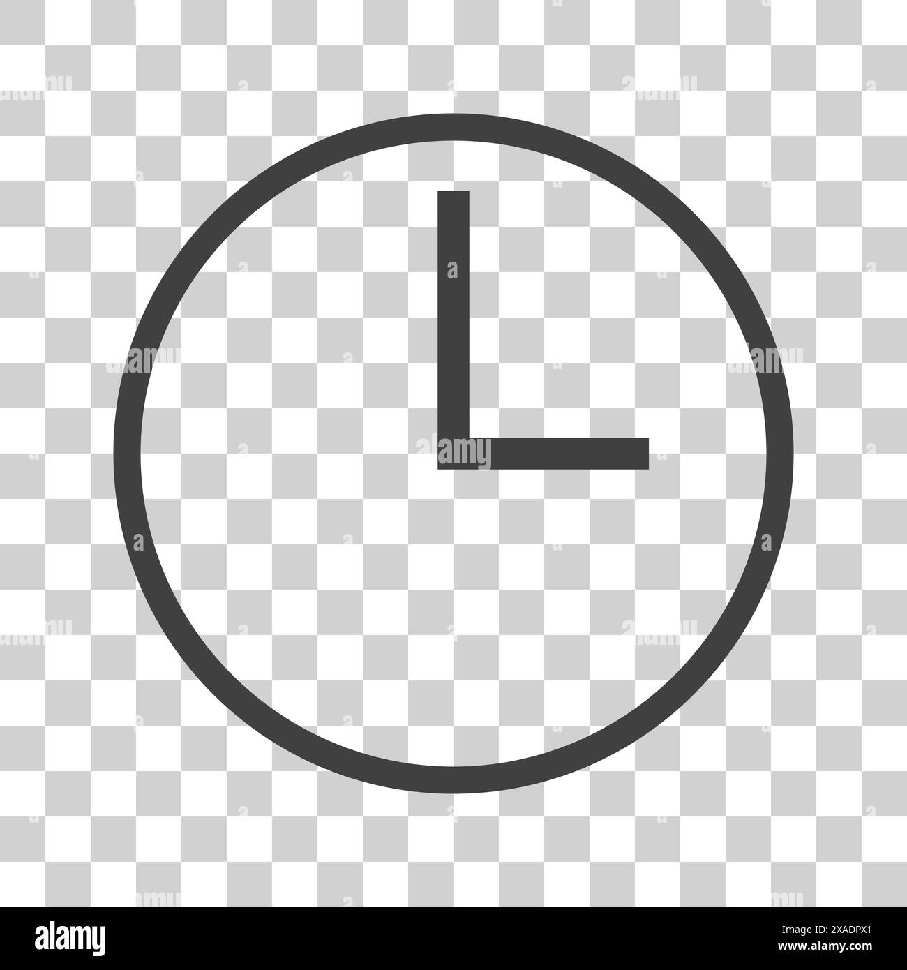 time icon on white background Stock Vector Image & Art - Alamy