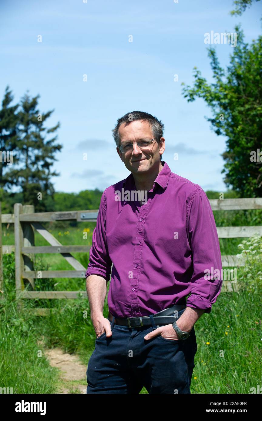 FILE PICS. 6th June, 2024. Television presenter, Dr Michael Mosley has ...