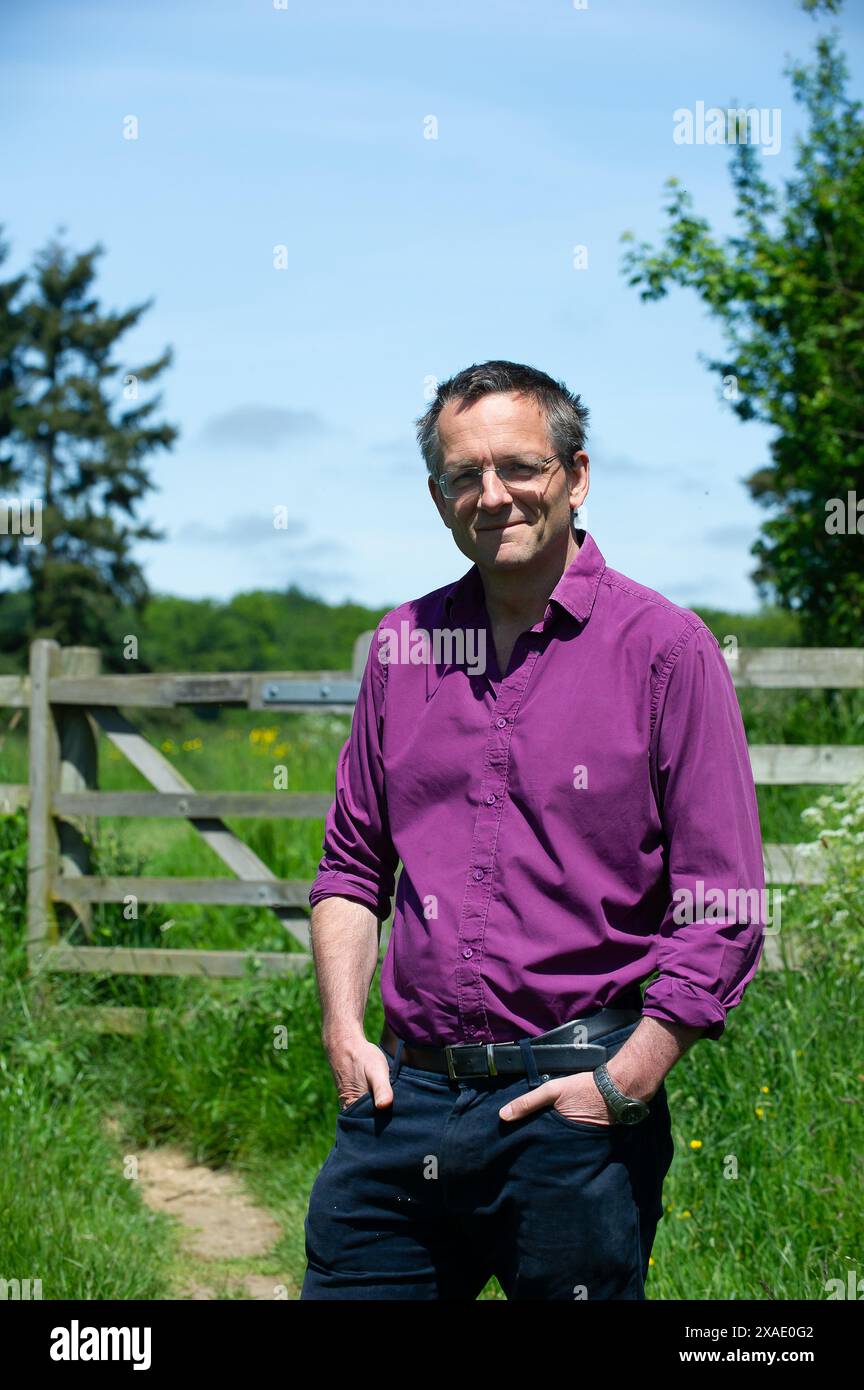 FILE PICS. 6th June, 2024. Television presenter, Dr Michael Mosley has ...