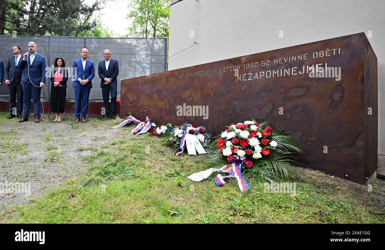Jihlava, Czech Republic. 05th June, 2024. Official unveiling of ...
