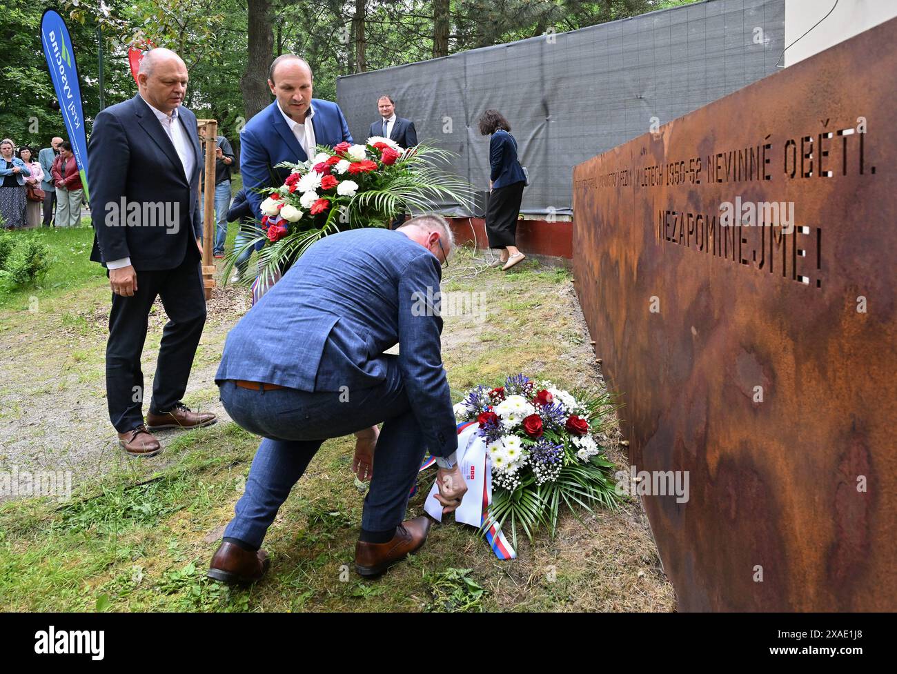 Jihlava, Czech Republic. 05th June, 2024. Official unveiling of ...