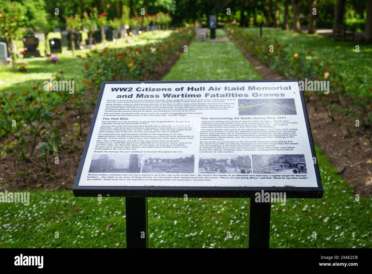 Chanterlands Crematorium,Hull, East Yorkshire, UK 2024 6th June 2024 ...