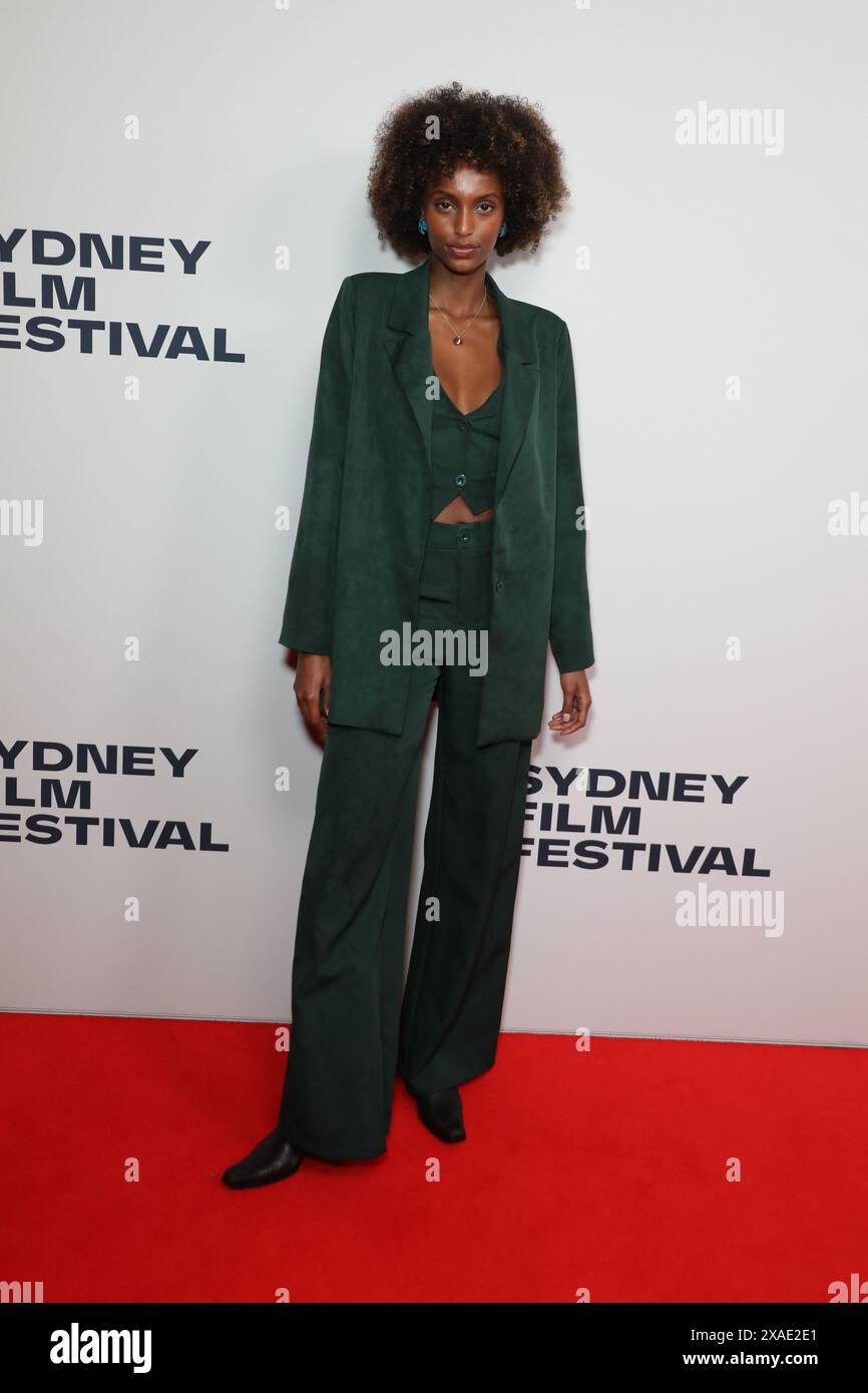 Sydney, Australia. 6th June 2024. Edyll Ismail arrives on the red ...