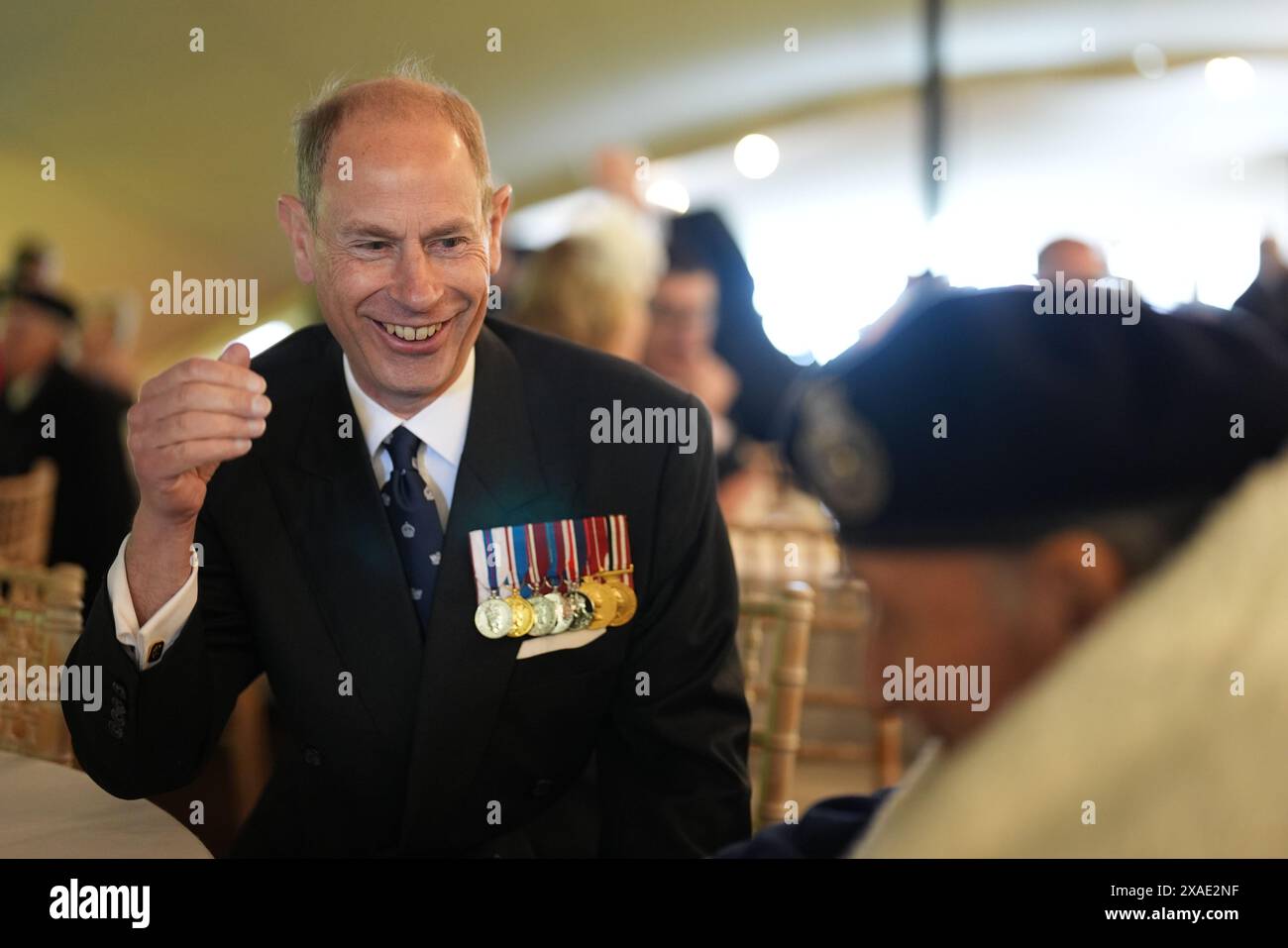 The Duke of Edinburgh meets D-Day and Normandy veterans ahead of the ...
