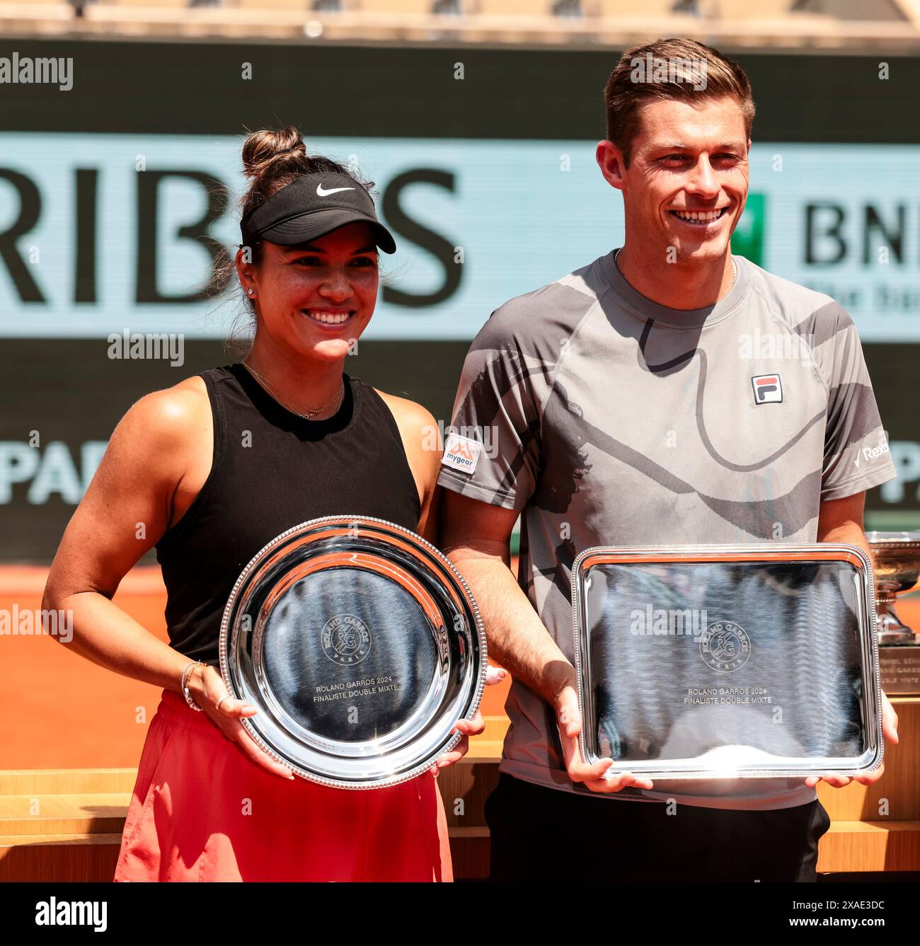 Paris, France. 6th June, 2024. Tennis player Neal Skupski (GBR) and ...