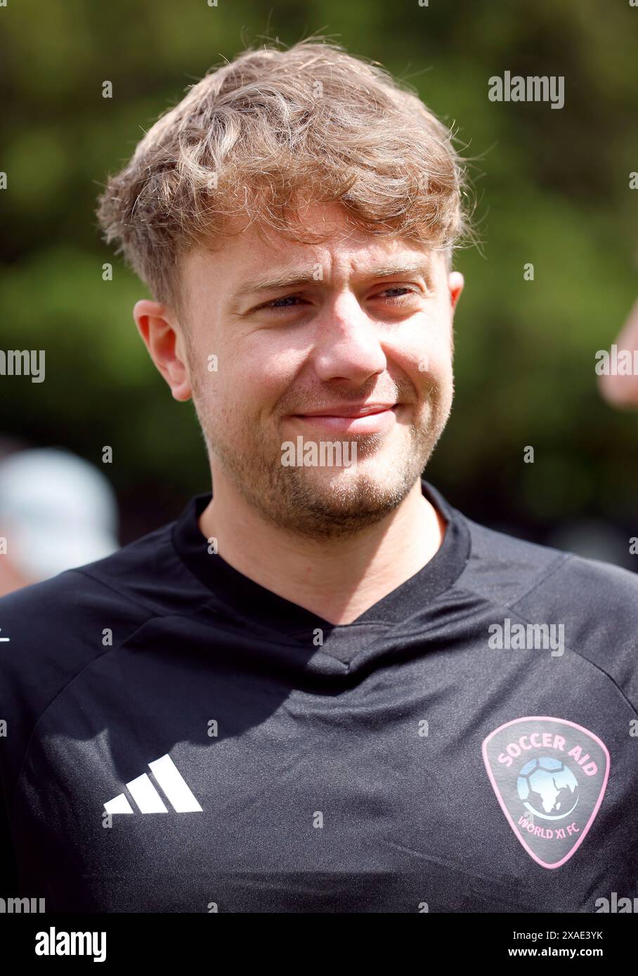 Roman Kemp during a training session at Champneys Tring ahead of the ...