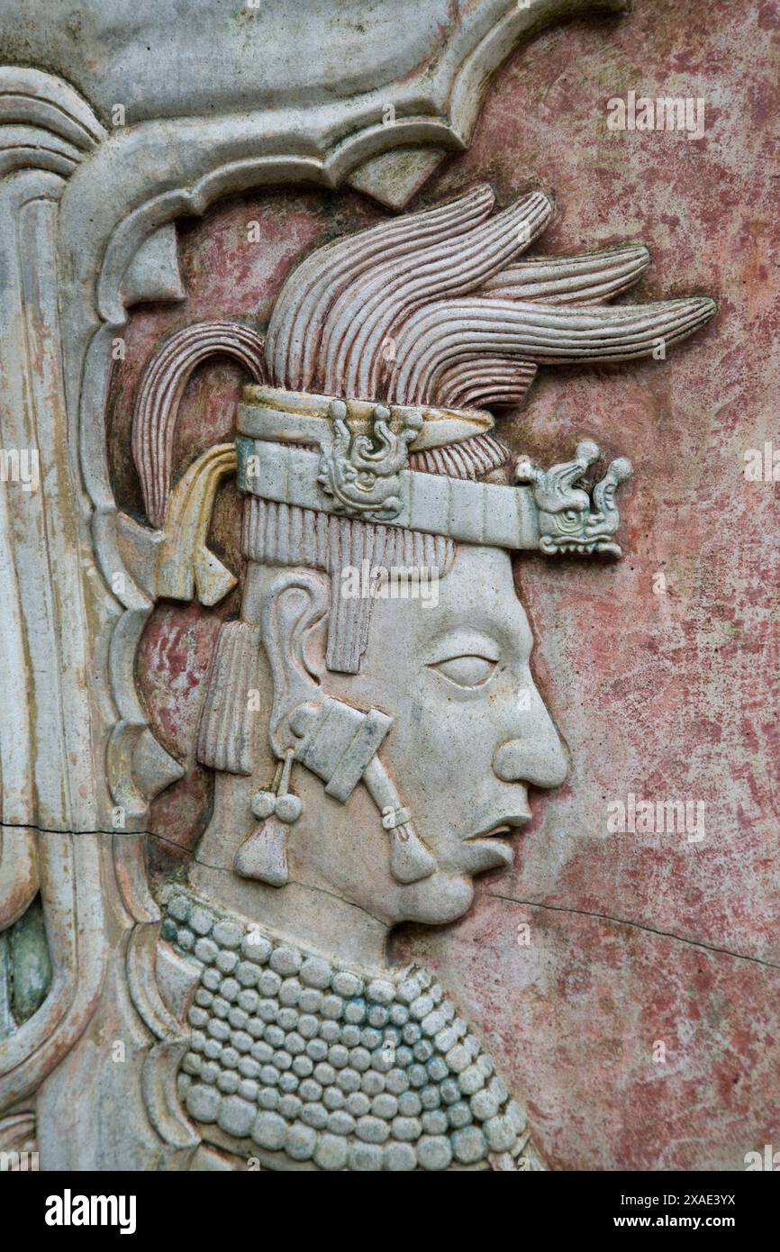 Mexico, Chiapas, Palenque, Palenque Archaeological Park, Temple XIX ...