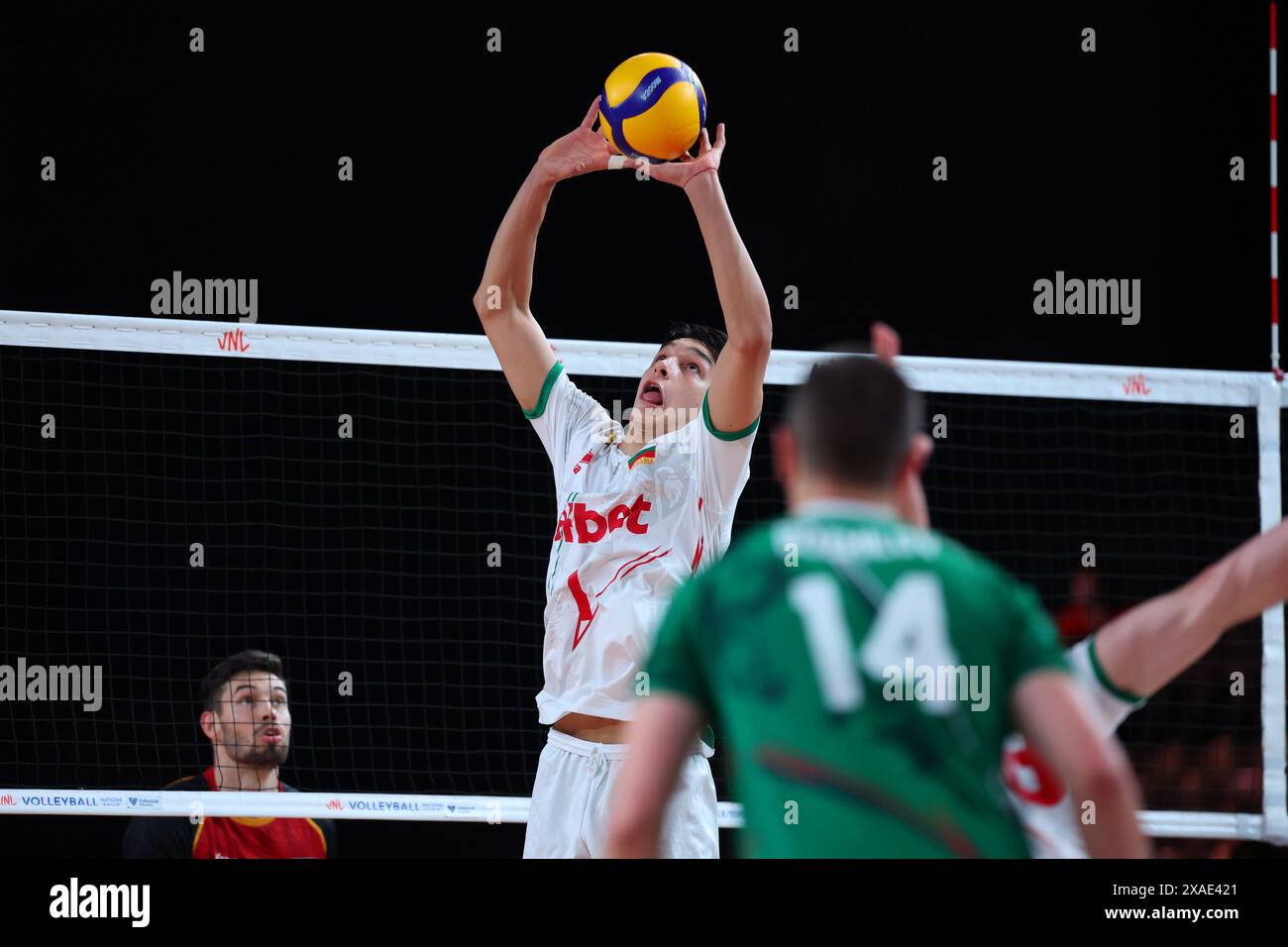 Simeon Nikolov (BUL), JUNE 6, 2024 - Volleyball : FIVB Volleyball Nations League 2024 Men's ...