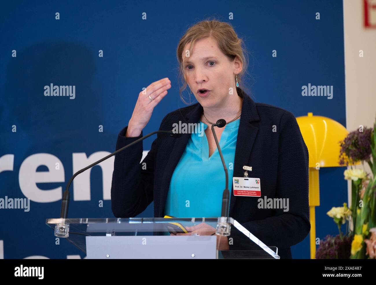 Prof. Dr. Maike LUHMANN, Psychologin und Einsamkeitsforscherin, bei ...