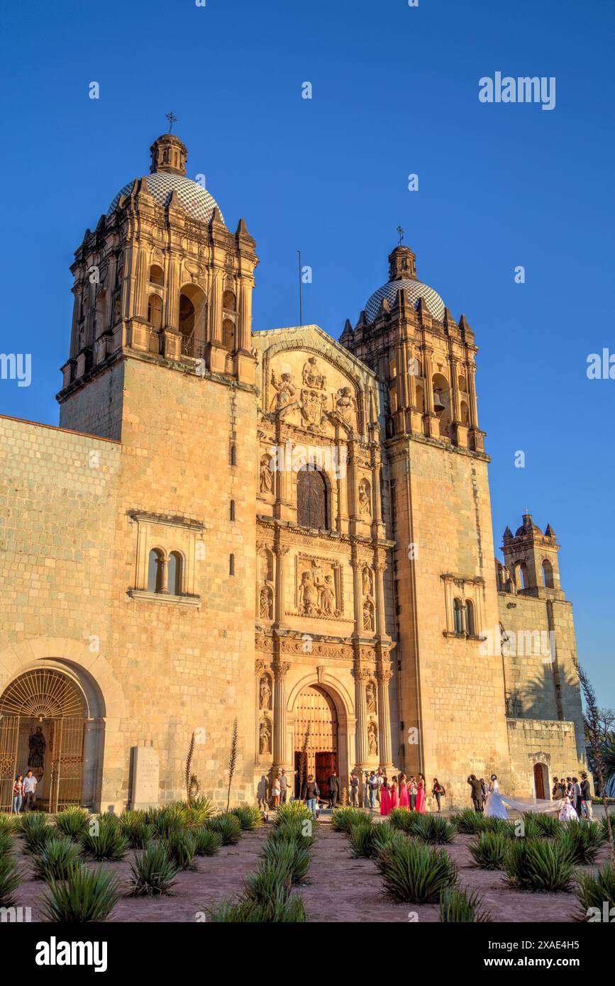 Mexico, Oaxaca, Oaxaca City, Santo Domingo de Guzman Church, began in ...