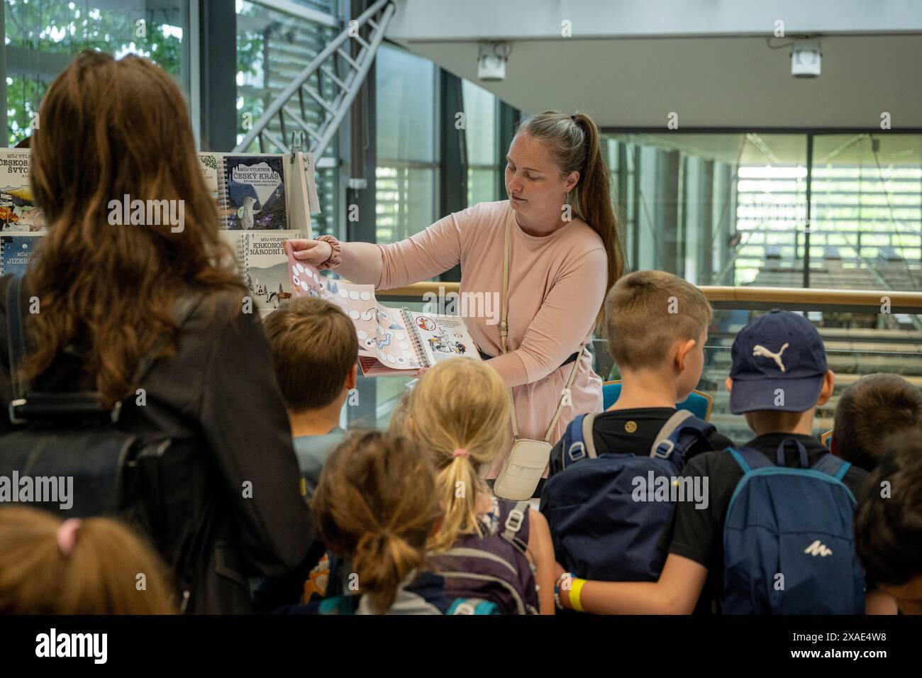 Liberec, Czech Republic. 05th June, 2024. Children's Reading Festival ...