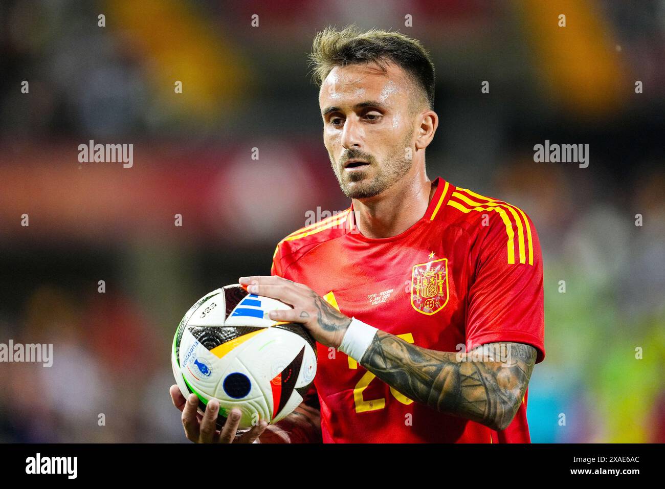 Aleix Garcia of Spain during the International Friendly football match ...