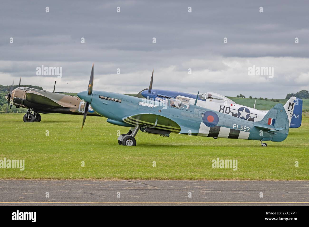 Bristol Blenheim Mk.1F, North American P-51 Mustang 'Miss Helen ...