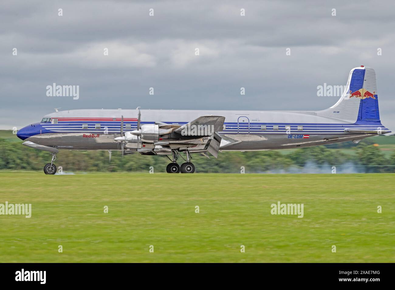 The Flying Bull’s Douglas-DC-6B During The Duxford D-Day 80 Weekend ...