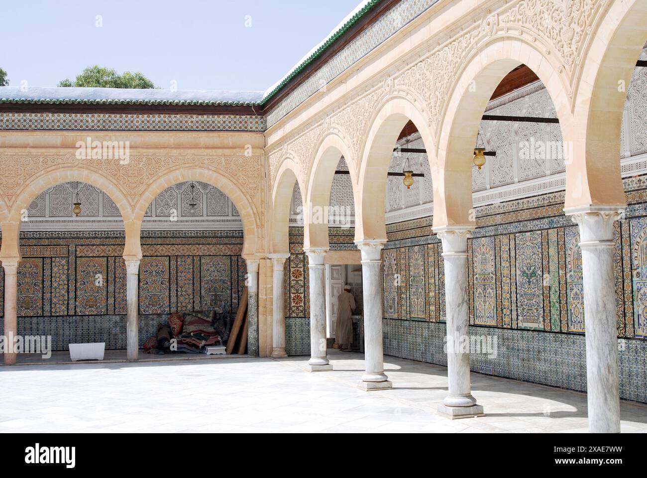 Mausoleum and Mosque or Zawiya of Sidi Sahibi, Kairouan, Kairouan ...
