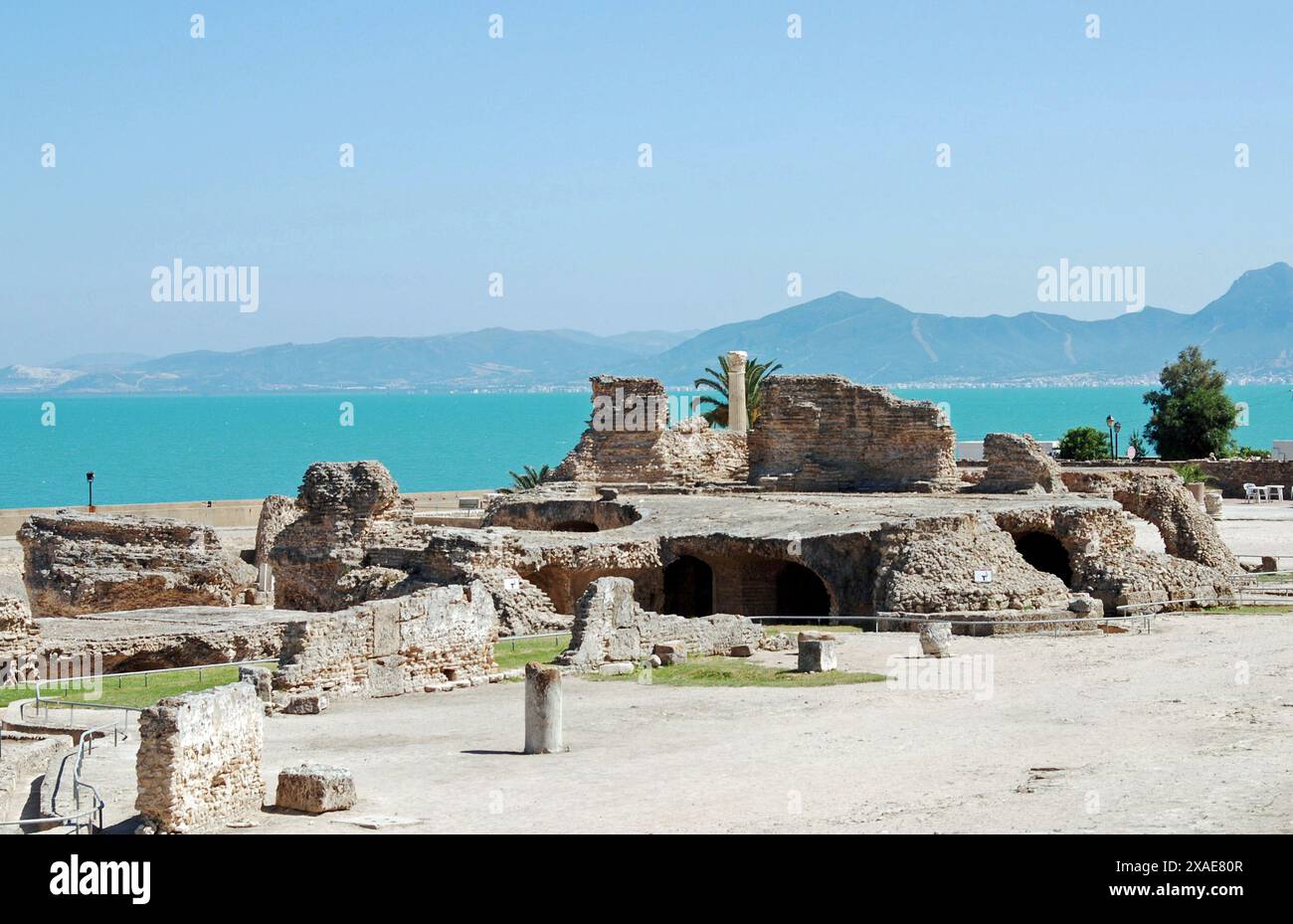 Ruins of Ancient Carthage, Tunis Governorate, Tunisia Stock Photo - Alamy