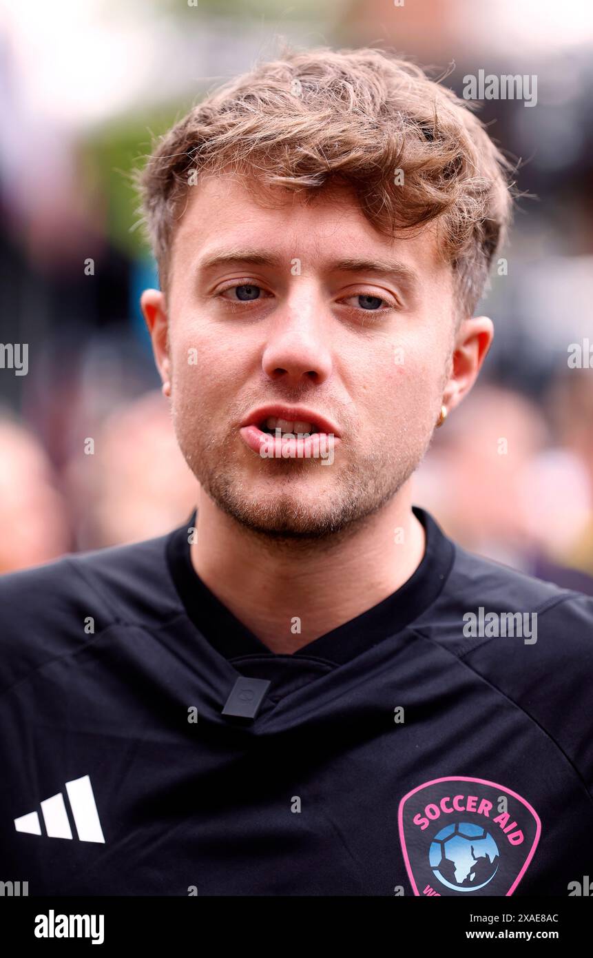 Roman Kemp during a training session at Champneys Tring ahead of the ...